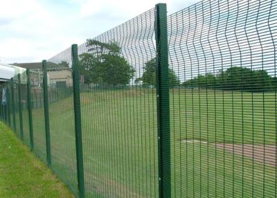 China Galvanized Powder Coated Welded 358 Security Fencing 1.8m / 2.4m Heigh for sale