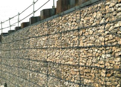 China High Strength Easy Install Galvanized Gabion Mesh For Landscape Retaining Projects for sale
