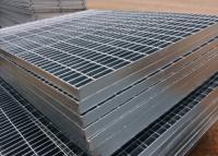 China Hot-Dip Galvanized Steel Walkway Grating for Heavy Load Construction for sale