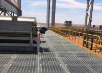 China Slip Resistant Galvanized Steel Grating for Oil Rig Platforms for sale