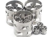 China Stainless Steel Pall Ring Metal Random Packing Low Pressure Drop for sale
