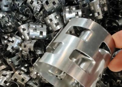 China SS304 SS316L Metal Pall Ring Random Packing for Chemical Towers for sale