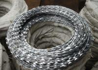 China Corrosion Resistant Razor Wire for Effective and Secure Perimeter Protection for sale