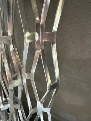 China ISO 9001 ASTM E2016 Decorative Aluminum Expanded Wire Mesh for Ventilation and Custom Applications for sale