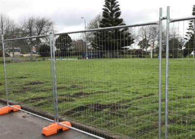China Welded Construction Temporary Mesh Fencing with ISO9001 Certificate For Roadwork zones for sale