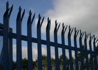 China Steel Galvanized Modular Palisade Fence Panel High Security Perimeter Solution for sale