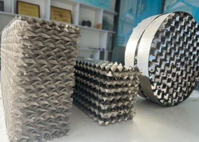 China 250Y Metal Structured Packing Mass Transfer for Distillation Columns for sale