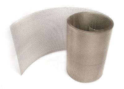 China Diamond Hole 1*2mm Stretched Electrode Expanded Metal Sheet for Electrolysis for sale
