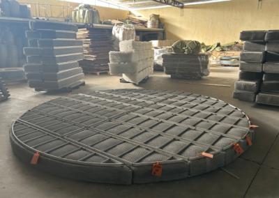 China Stainless Steel Mist Eliminator Pad for Mist Removal 3000mm Diameter for sale