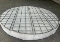 China Polypropylene Wire Mesh Demister Pad SS304 Frame for SO2 Wet Scrubber for sale