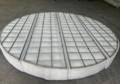 China Polypropylene Wire Mesh Demister Pad SS304 Frame for SO2 Wet Scrubber for sale