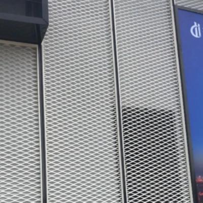 China Diamond Expanded Metal Wire Mesh with Stable Structure and Customizable Ventilation for sale