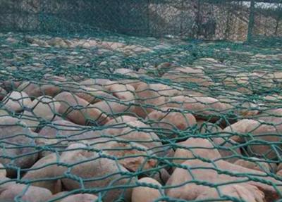 China Galvanized Gabion Wire Mesh Gabion Basket for Coastal Protection  3*1*1m for sale