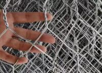 China Galvanized  Gabion Box Stone Cage for River Protection 2*1*1m for sale