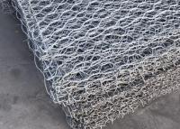 China Hot Dip Galvanized Diamond Gabion Box for Slope Protection 80*100mm for sale