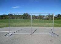 China Hot Galvanized Temporary Mesh Fencing 1.8m x 2.4m with 3.2-4.5mm Wire Gauge for Construction Sites for sale