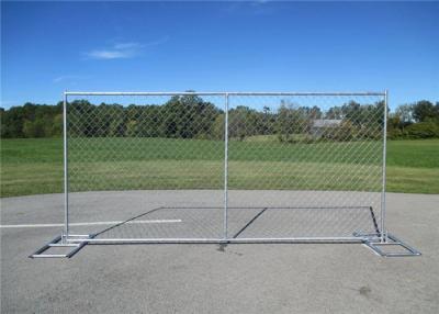 China Hot Galvanized Temporary Mesh Fencing 1.8m x 2.4m with 3.2-4.5mm Wire Gauge for Construction Sites for sale