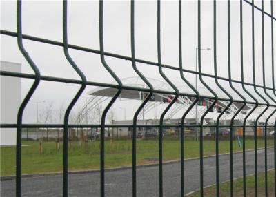 China PVC Coated Triangle Bending Fence Panel 3D Curved Mesh 2000-3000mm Length 830-2430mm Height for sale