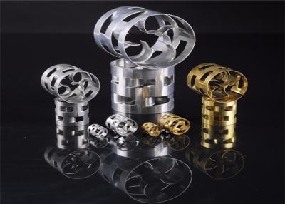 China SS 304 Metal Random Packing 16×16×0.4mm to 76×76×1.0mm with 92-95% Void Volume for Chemical Processing for sale