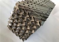 China SS 304 Metal Structured Corrugated Packing for Distillation Columns - 125Y to 500X Models with 45° Angles for sale