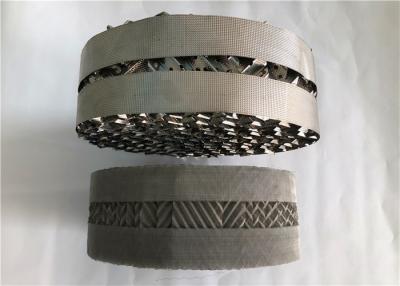 China SS 304L Metal Structured Packing with 250-500 m²/m³ Surface Area and 92-98.5% Void Fraction for Industrial Distillation for sale