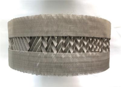 China SS 304 Wire Gauze Distillation Packing 250-700 m²/m³ Surface Area for High Efficiency Separation for sale