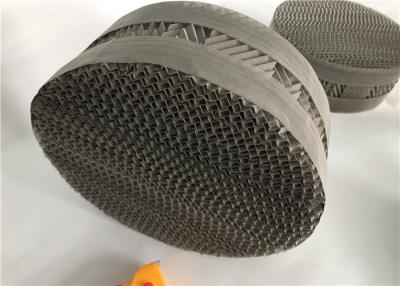 China SS 304L Metal Structured Packing 250-700 m²/m³ Surface Area for Industrial Filtration & Absorption Systems for sale
