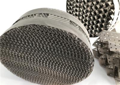 China 316L Knitted Metal Structured Packing 700 CY with 500 m²/m³ Surface Area and 92% Void Ratio for Industrial Filtration for sale
