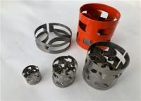 China SS 304 Metal Pall Ring Random Packing 25mm for Distillation Columns with 219 m²/m³ Surface Area for sale