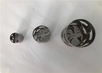 China SS 304 Metal Pall Ring Packing 50mm with 107 m²/m³ Surface Area and 95.9% Void Fraction for High Temperature Absorption Columns for sale