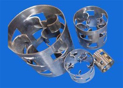 China Stainless Steel 16mm Pall Ring Packing with 95.5% Free Volume for Industrial Separation Systems for sale