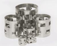 China Stainless Steel 304L Metallic Pall Rings 16-90mm Random Packing for Absorption Towers with 95-97% Free Volume for sale