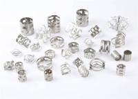 China 304L Stainless Steel Metal Pall Ring 25mm Random Tower Packing for Distillation Columns with 90% Void Volume and 175 m²/m³ Surface Area for sale