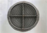 China Circular / Square Wire Mesh Demister Pad High Capacity For Gas Turbine Scrubbers for sale