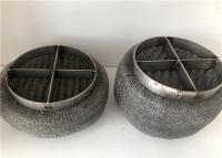 China 2-635 Mesh Braided Filter Demister Pad with 3-5 μm Droplet Removal for Gas-Liquid Separation for sale