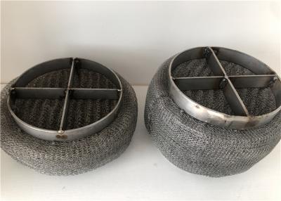 China 2-635 Mesh Braided Filter Demister Pad with 3-5 μm Droplet Removal for Gas-Liquid Separation for sale