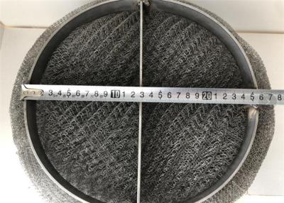 China SS 304 / 316 Wire Mesh Demister Pad For Gas Liquid Separation Air Purification for sale