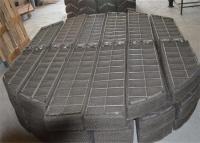 China 410 Stainless Steel Mesh Demister Pad with 529.6 m²/m³ Surface Area for Gas Scrubber Applications for sale