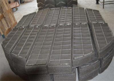 China 410 Stainless Steel Mesh Demister Pad with 529.6 m²/m³ Surface Area for Gas Scrubber Applications for sale