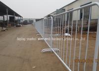 China Steel Tube Temporary Mesh Fencing 1100x2100mm Hot-Dipped Galvanized PVC Coated Security Barrier for sale