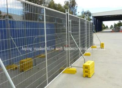 China Removable Galvanized Rapid Mesh Temporary Fencing 2400x2100mm with 32mm Frame and 42-Micron Coating for sale