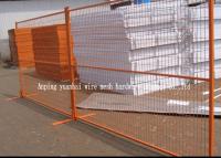 China Hot Dipped Galvanized Wire Fence Panels , Movable Fence Temporary Fence for sale