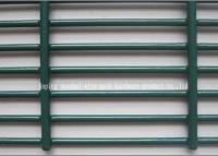 China 358 Anti-Climb Security Fencing with 4mm Wire and 76.2×12.7mm Mesh for Sports Stadiums for sale