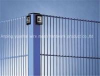 China 358 Security Fence 2.4x2.1m Galvanized Steel Mesh 76.2x12.7mm Anti-Climb Prison Mesh for sale