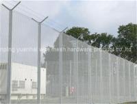 China Welded Wire Mesh Anti-Climb Security Fencing Panel 358 Mesh 76.2mm x 12.7mm with 3-6mm Wire Thickness for sale
