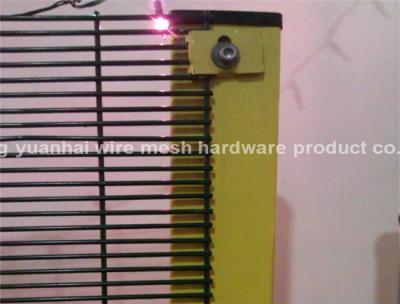 China Boundary Wall 358 Anti-Climb Security Fencing Panel with 4mm Vertical Wire - 2134mm to 2997mm Heights for sale