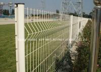 China Triangle Welded Wire Mesh Fence Panels 103-240cm Height with 3.5-8.0mm Wire Diameter PVC Coated Garden Fencing for sale