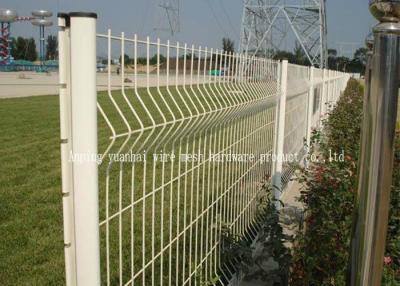 China Triangle Welded Wire Mesh Fence Panels 103-240cm Height with 3.5-8.0mm Wire Diameter PVC Coated Garden Fencing for sale