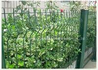 China Customized Size 2x2 Triangle Fence Panel Welded Wire Mesh White Green Color for sale