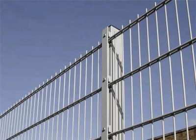 China White PVC Coated Double Loop Wire Fencing 0.63-3.0m Height with 6/5/6mm & 8/6/8mm Wire Options for sale